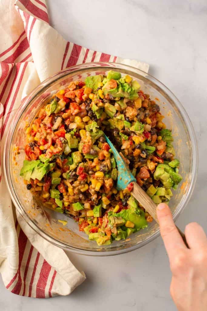 Creamy Cowboy Caviar (Dairy-Free, Vegan)- Chantry's Pantry