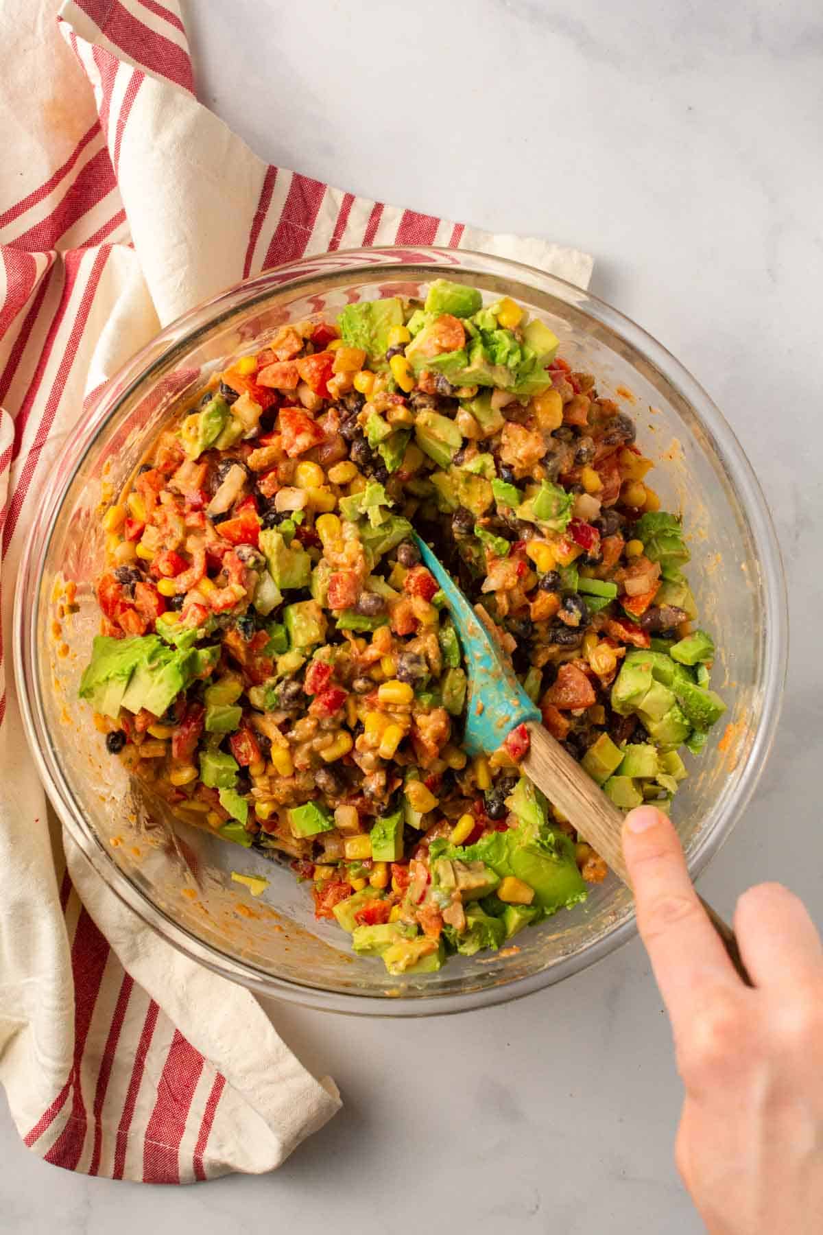 Creamy Cowboy Caviar (Dairy-Free, Vegan)- Chantry's Pantry