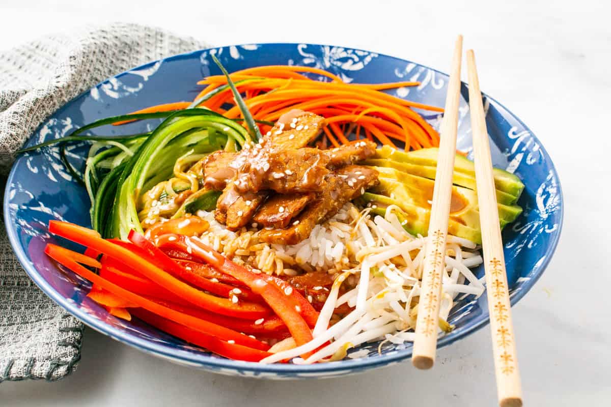 Asian Buddha Bowl - Chantry's Pantry